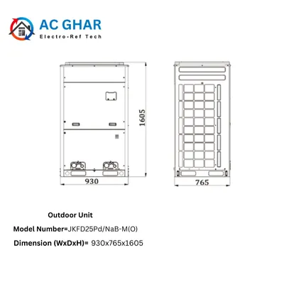 Gree Air-cooled close control Air Conditioner (JKFD25SX/NaB-M) | AC GHAR